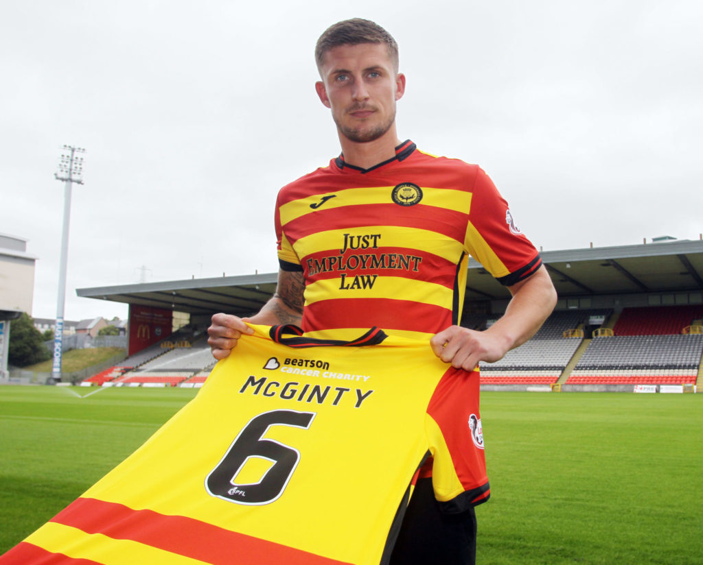 SIGNING NEWS: Sean McGinty is a Jag | Partick Thistle FC